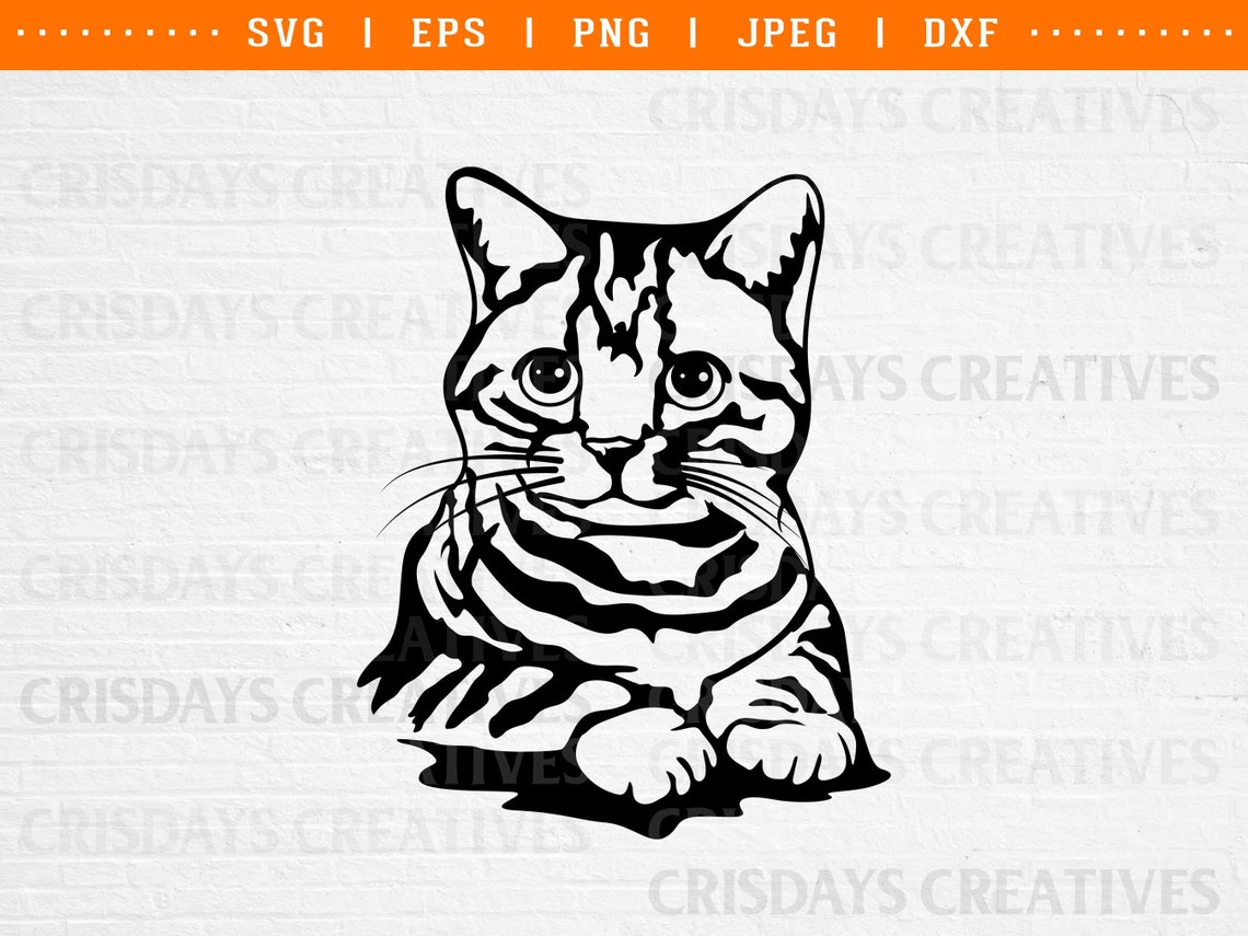 Cute Cat Svg Smiling Cat Svg Peeking Cat Svg Cat Svg Cat - Etsy