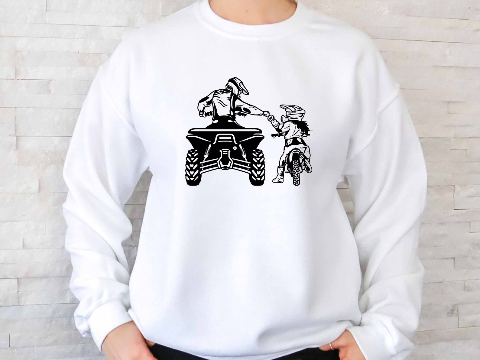 Dad Atv's Svg ATV Svg Father and Daughter Svg Dadlife - Etsy