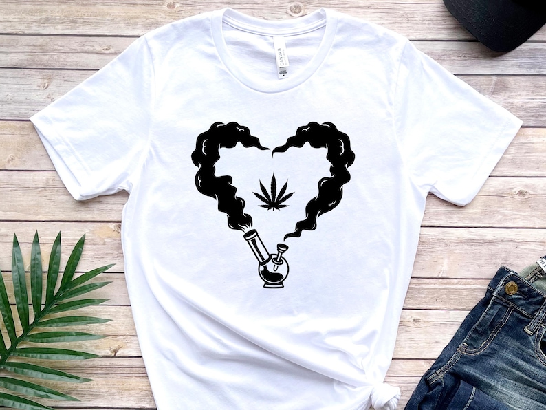 Love Cannabis Svg Weed Heart Bong Svg Cannabis Svg Heart - Etsy
