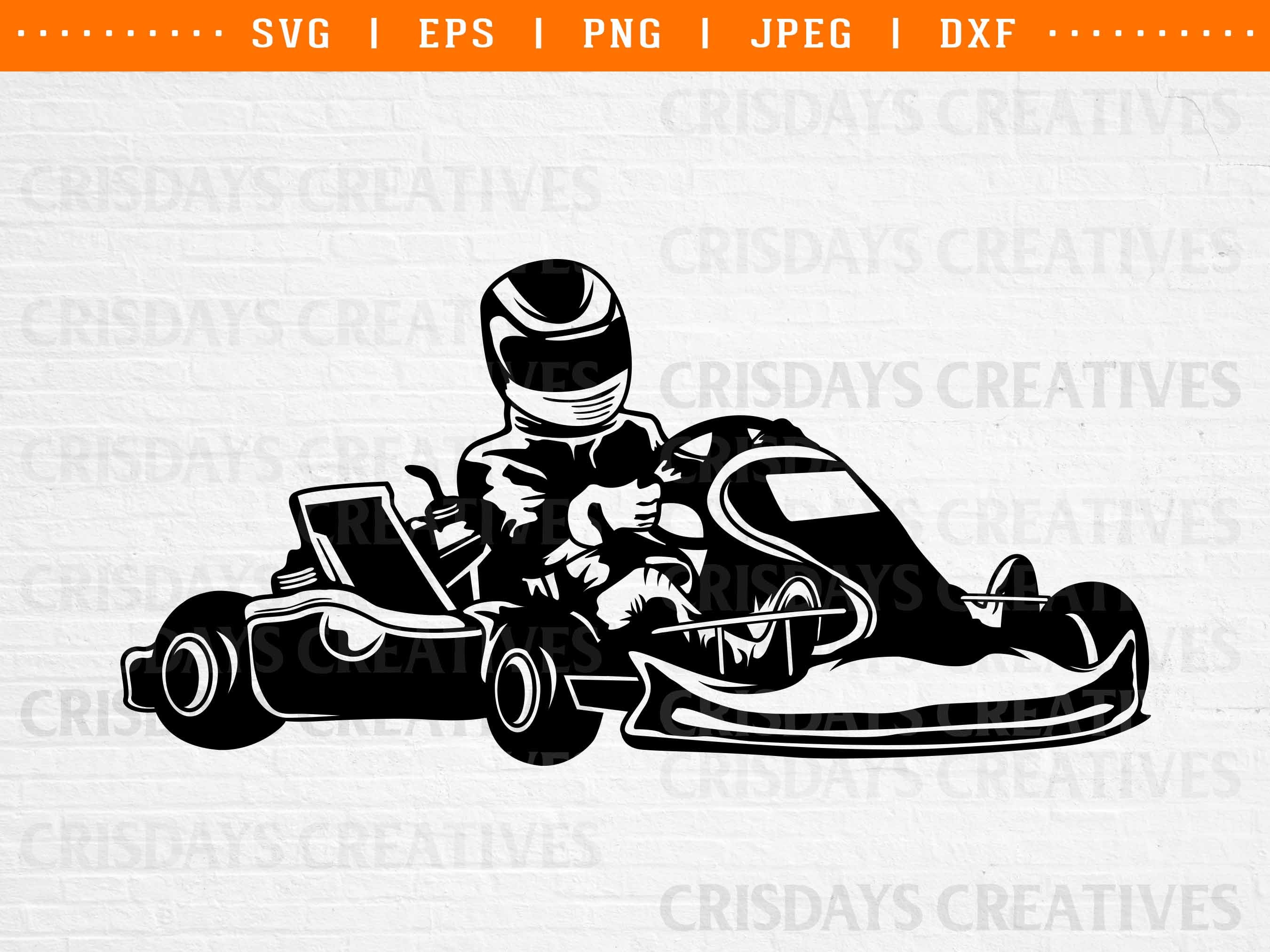 Go Kart Svg Go Kart Racing Svg Go Kart Gifts Go Kart Png - Etsy UK