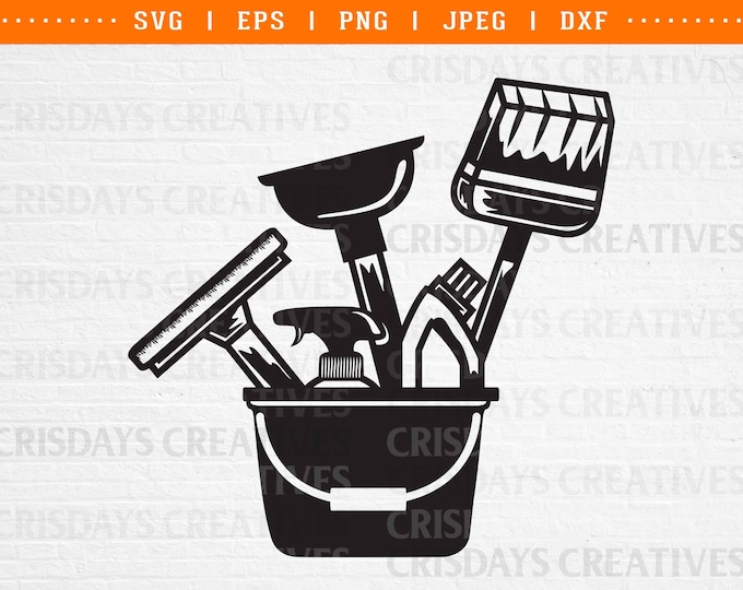 Mop Svg, Mop Clip Art, Cleaning Svg, Cleaning Clipart, Janitor Svg ...