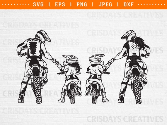 Motocross Family Svg Family Svg Family Bond Family Shirt - Etsy