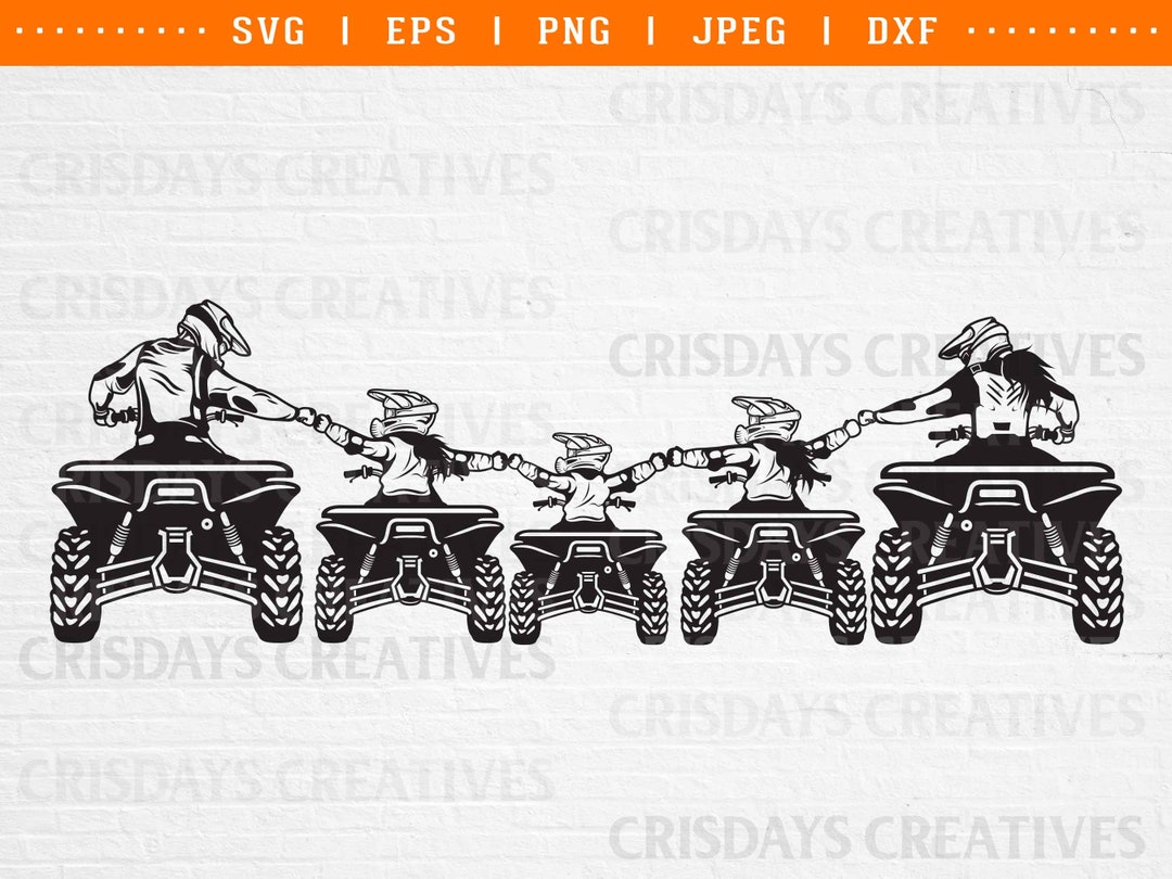 Family Race Shirt, Family Svg, Atv Family Svg, Atv Svg, Fourwheeler Svg ...