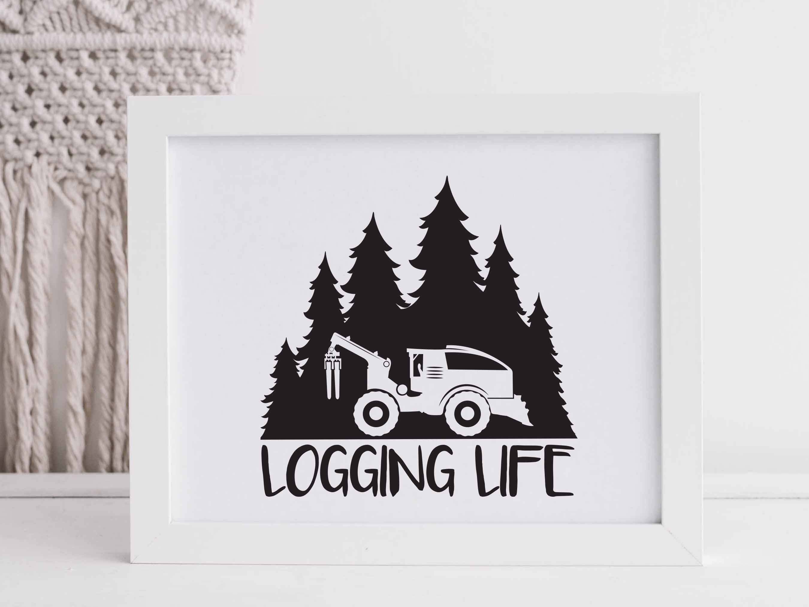 Log Skidder Svg Logging Life Svg Log Skidder Eps Logging - Etsy Canada
