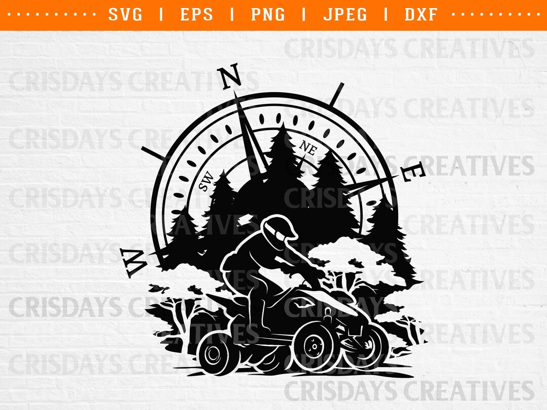 Quad Svg, Quad Clipart, Quad Bike Png, Atv Clipart, Atv Svg, Atv Race ...