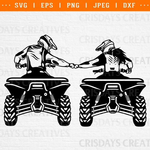 Dou ATV Svg ATV Svg Quad Svg 4wheeler Svg Cut Files - Etsy Canada