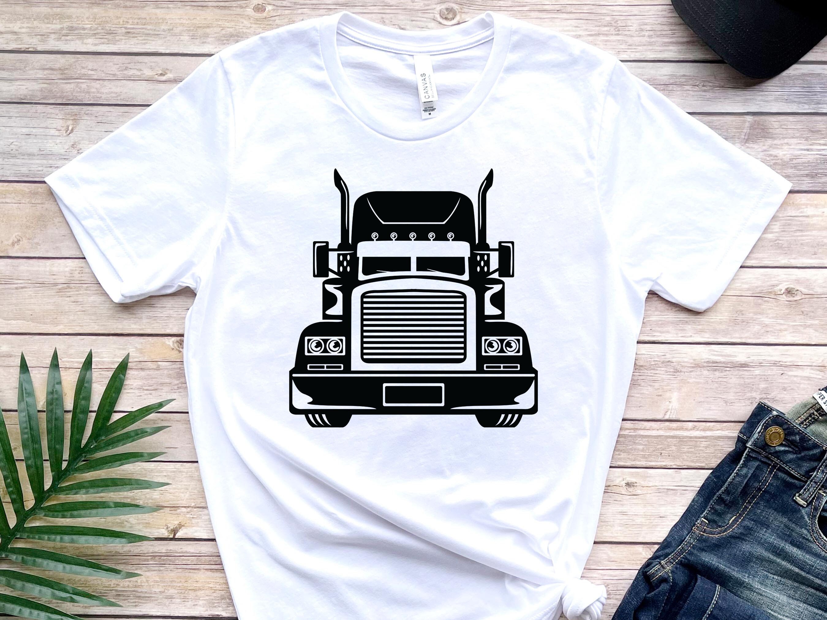 Truck Svg Big Truck Svg Trucker Svg Trucker logo Svg | Etsy