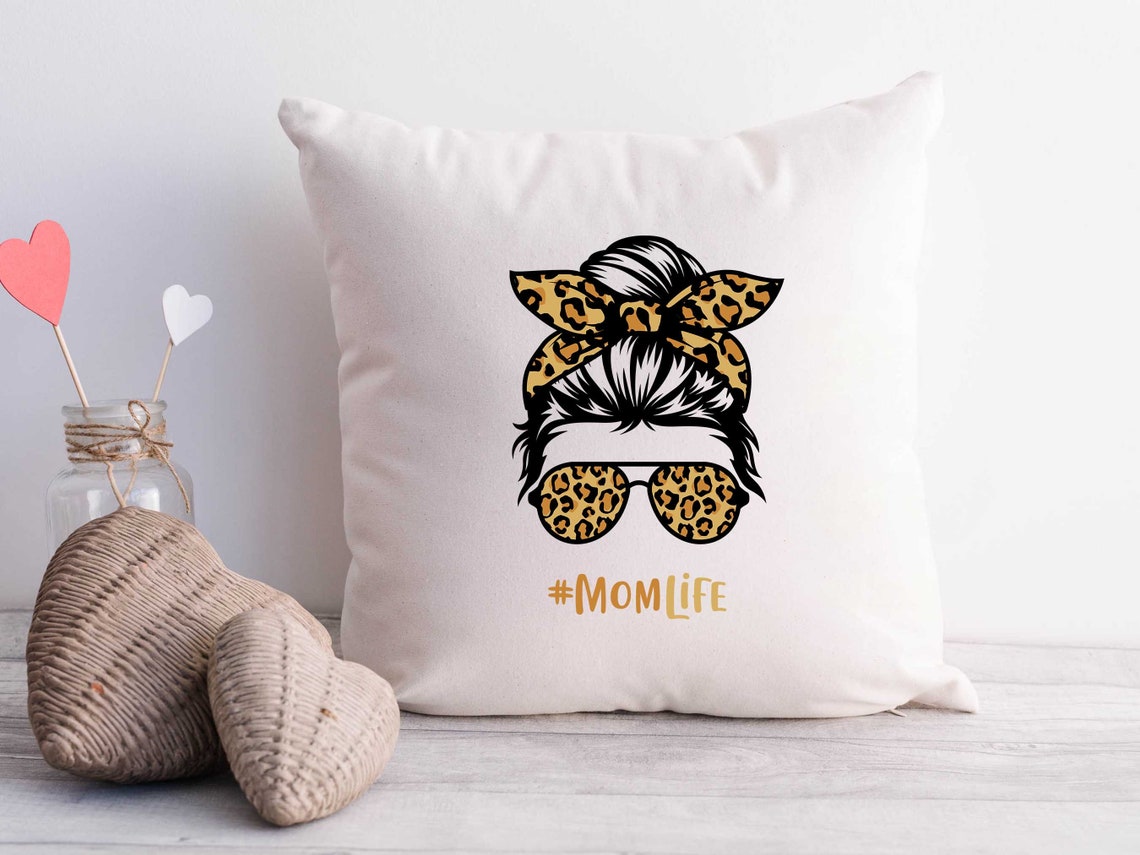Mom Life Leopard Png Momlife Svg Mom and Daughter Svg - Etsy