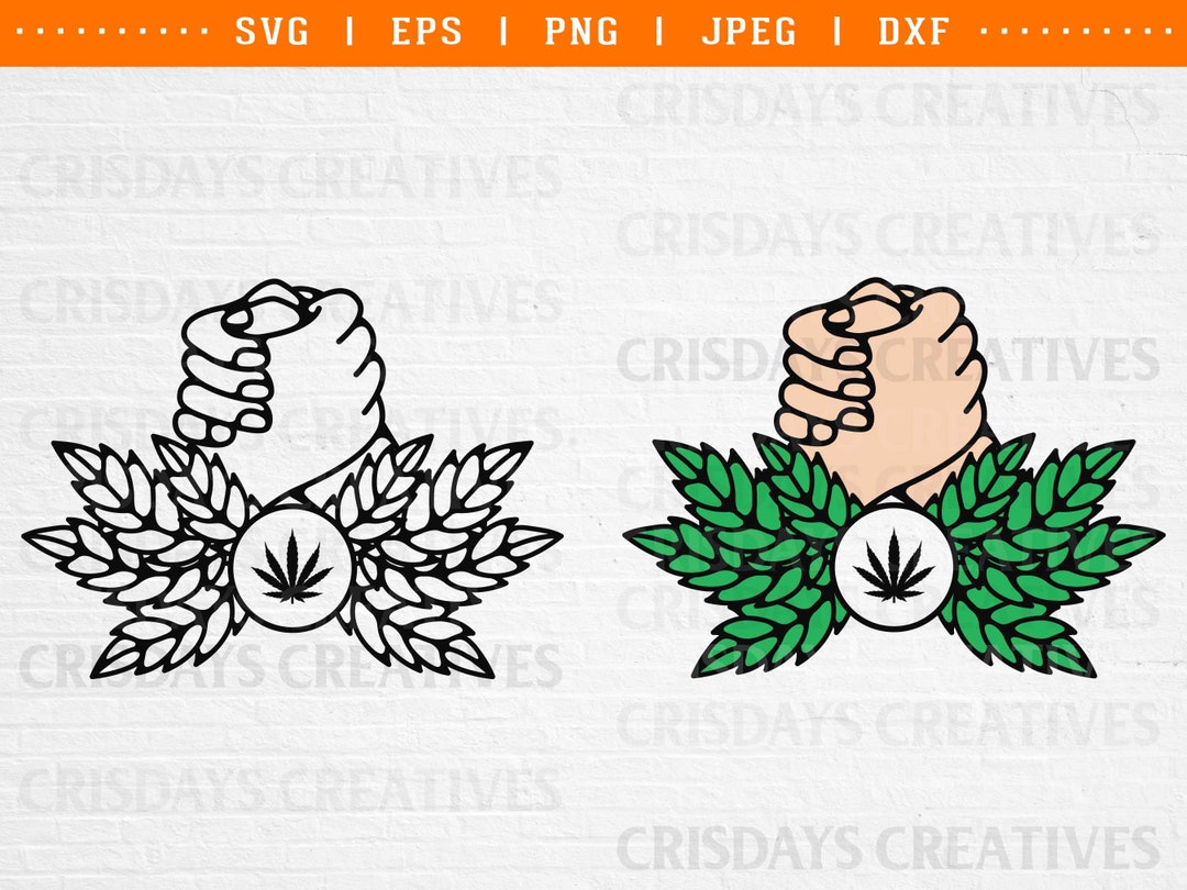 Best Bud Hand Shake Svg, Brotherhood Hand Shake Svg| Cannabis Tshirt ...