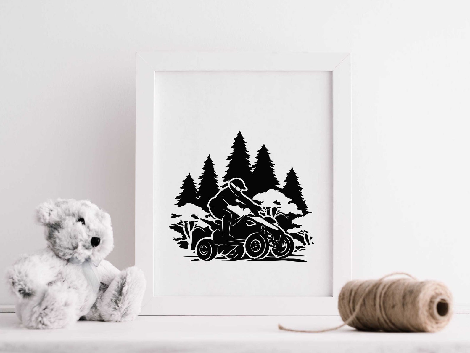 Atv Trail Svg Atv Scene Svg Atv Riding Adventure Svg Atv - Etsy