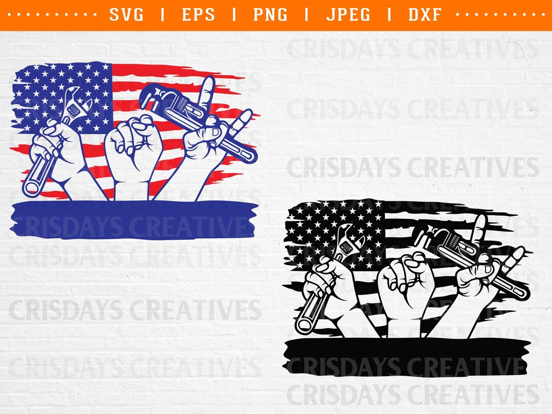 Laborer, Laborer Shirt Svg, Worker Svg, Worker Day Svg, Flag Union Svg ...