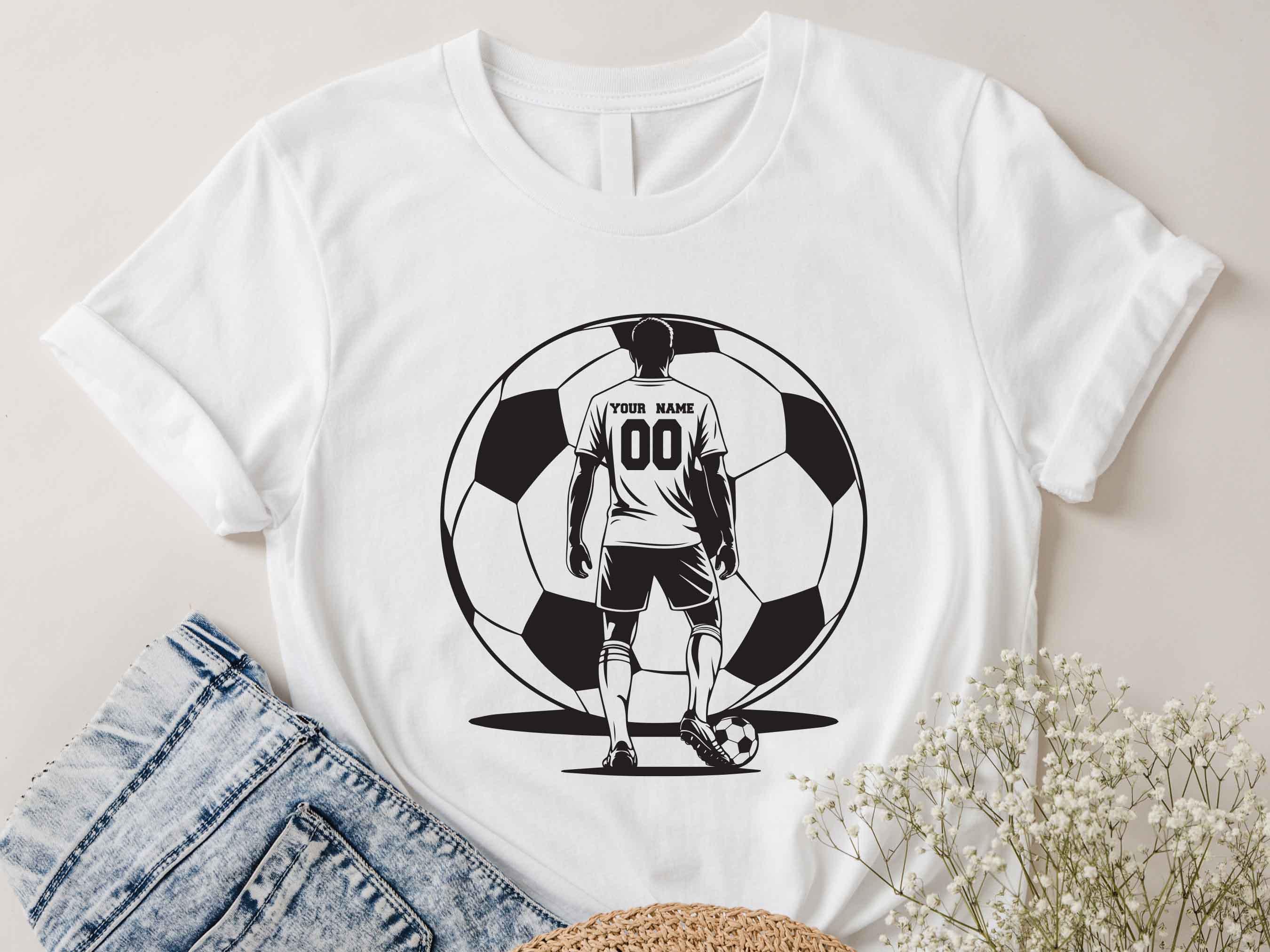 Soccer Kid Boy SVG, Boy Soccer Player Cut File, Kids Soccer Silhouette ...