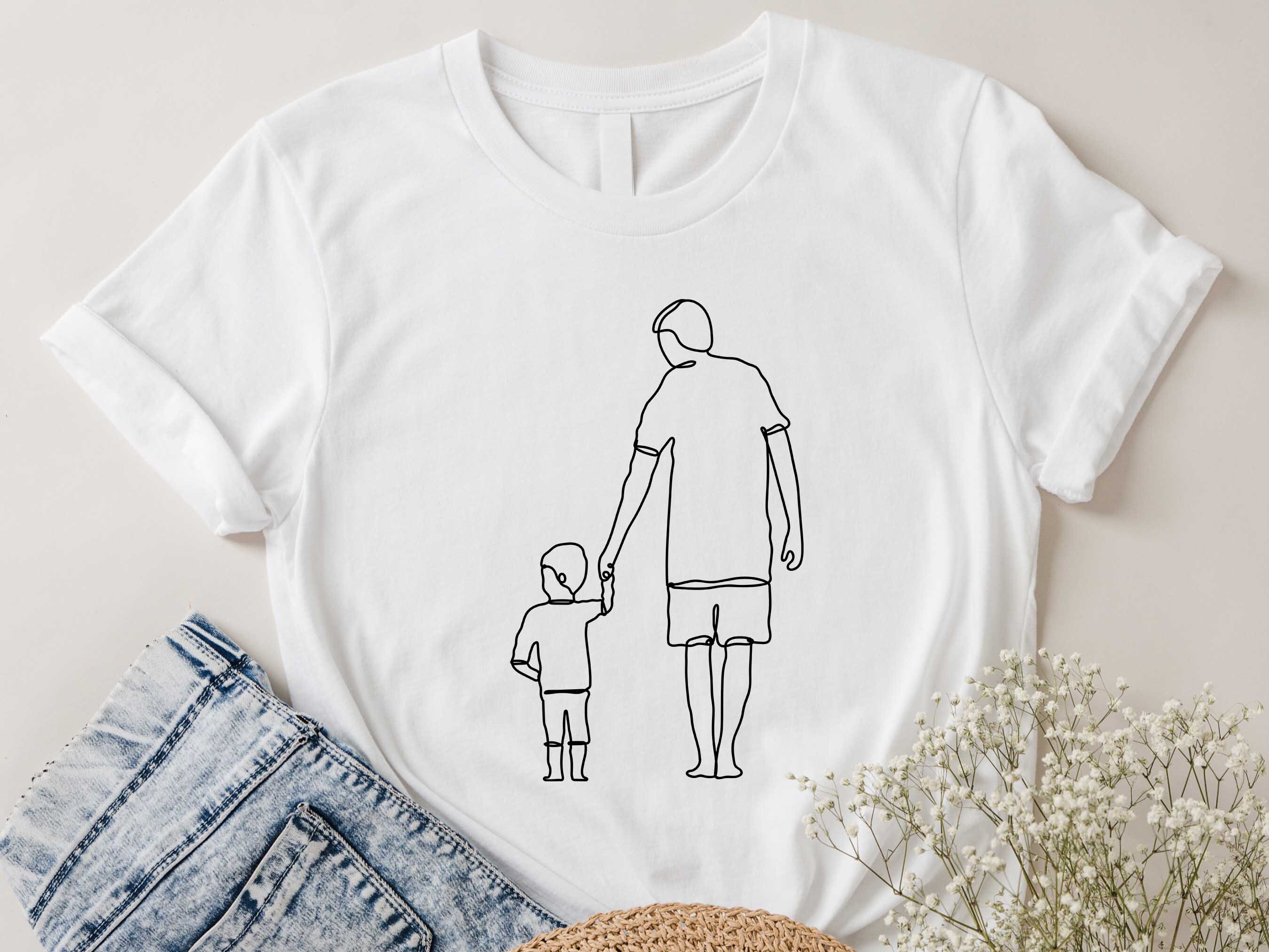 Father and Son SVG Dad and Son SVG Dad Holding Son Svg - Etsy