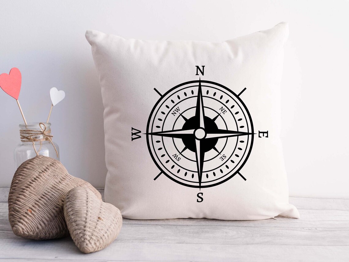 Compass Svg Compass Direction Svg Compass Rose Svg Nautical - Etsy