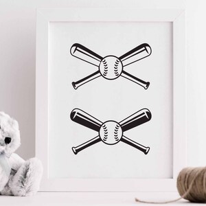 Baseball, Baseball Svg, Baseball Bat Svg, Baseball Bat, Svg Files for ...