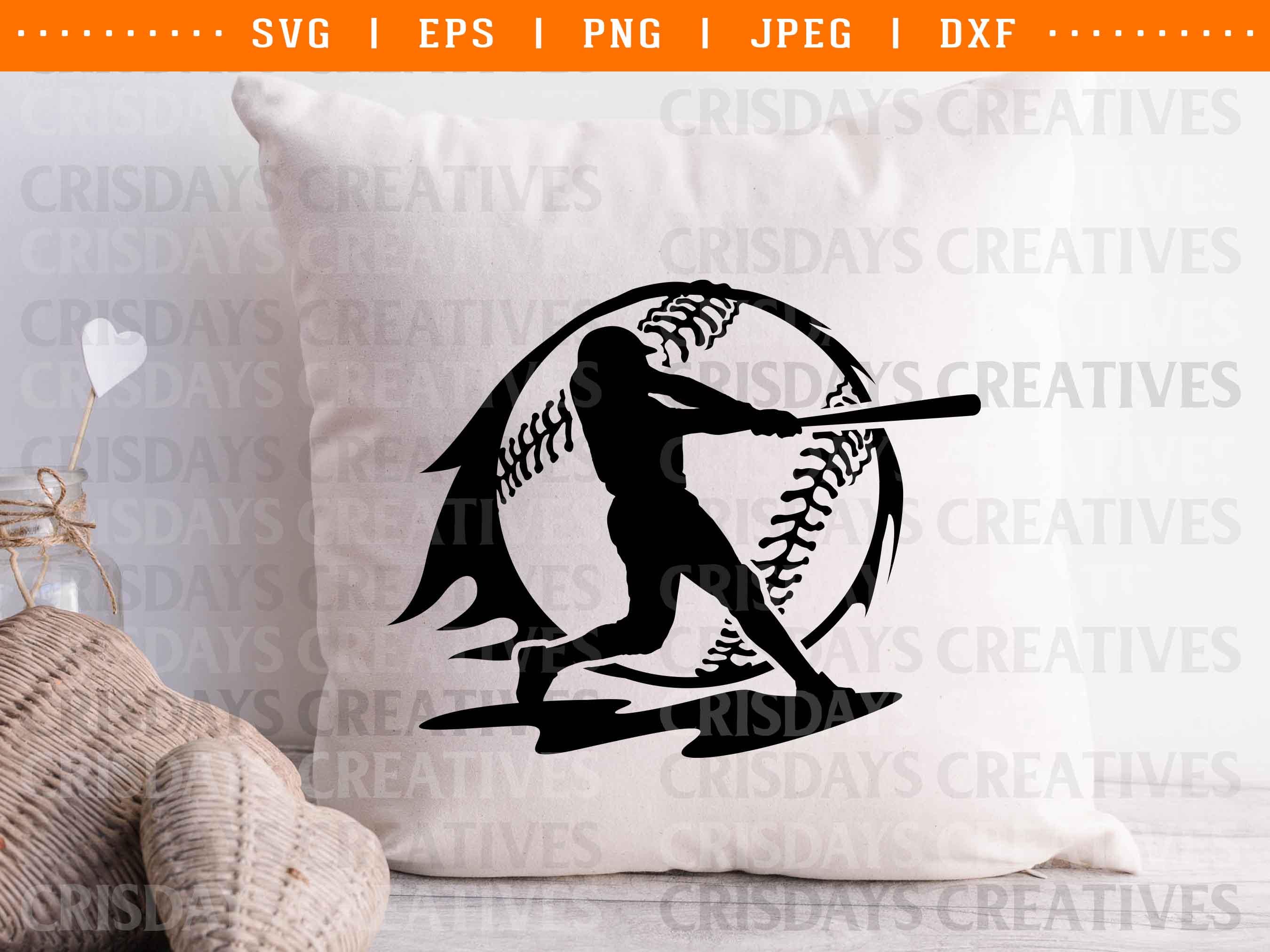 Baseball Player SVG | Baseball Silhouette Clipart | Batter Hitter ...