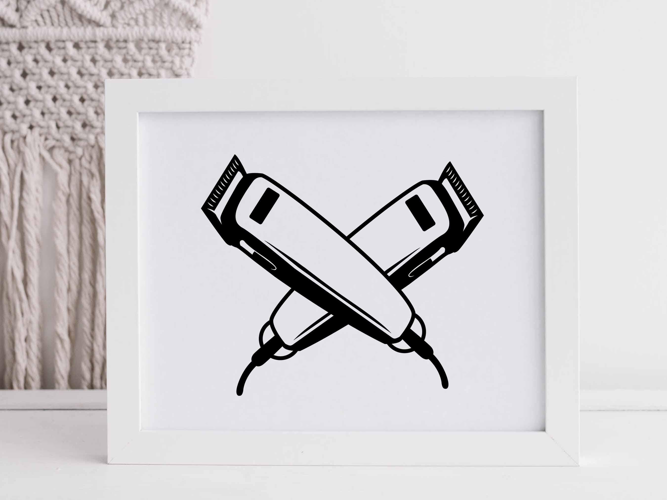 Barber Clipper Drawings