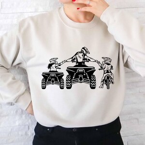 Dad Life Svg, Father Son and Daughter Svg, Dad Atv, Atv Svg, Quadbike ...