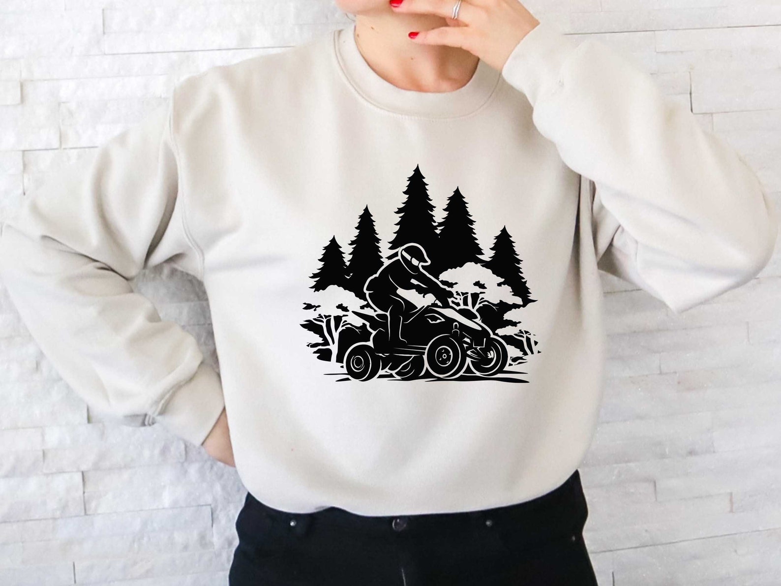 Atv Trail Svg Atv Scene Svg Atv Riding Adventure Svg Atv - Etsy