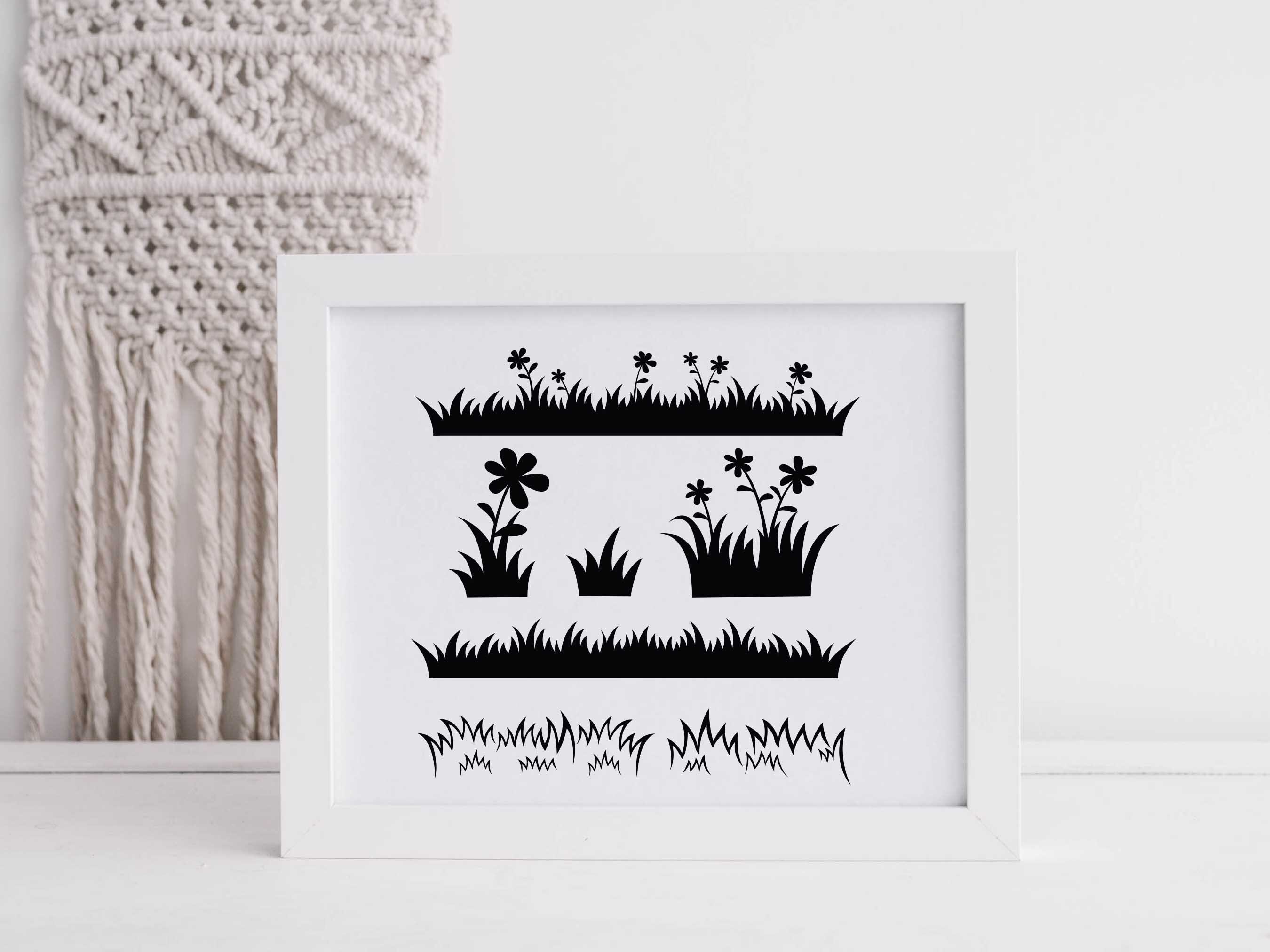 Grass Bundle Svg Grass Clipart Grass Template Grass - Etsy