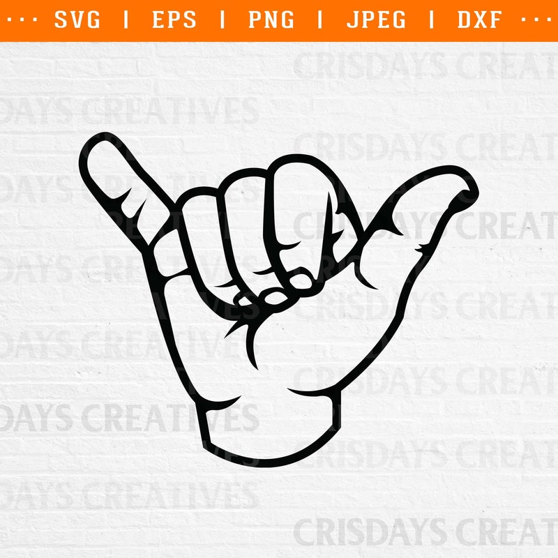 Shaka Sign - Etsy