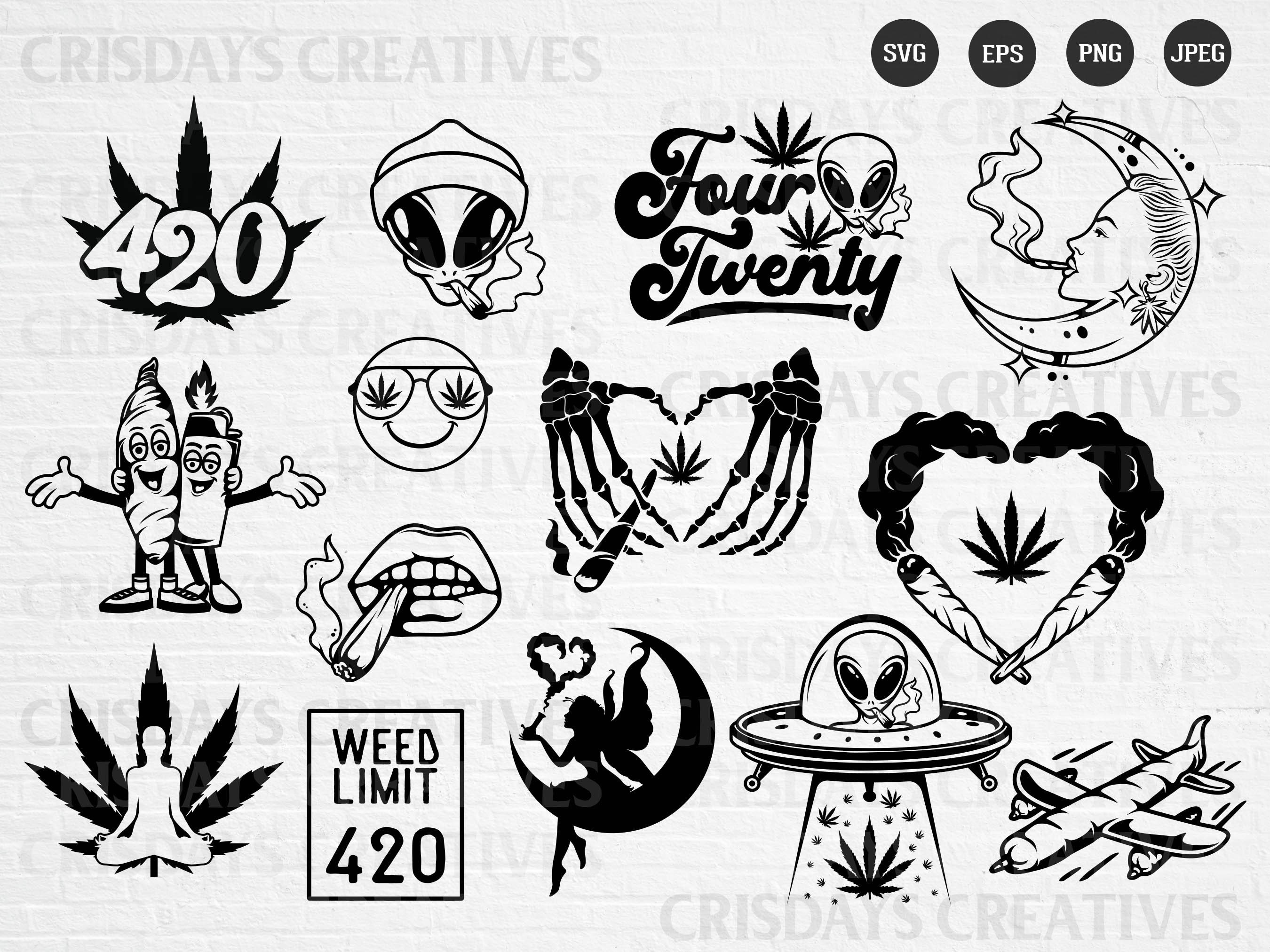 420 Tattoo Ideas 420 Tattoos Etsy