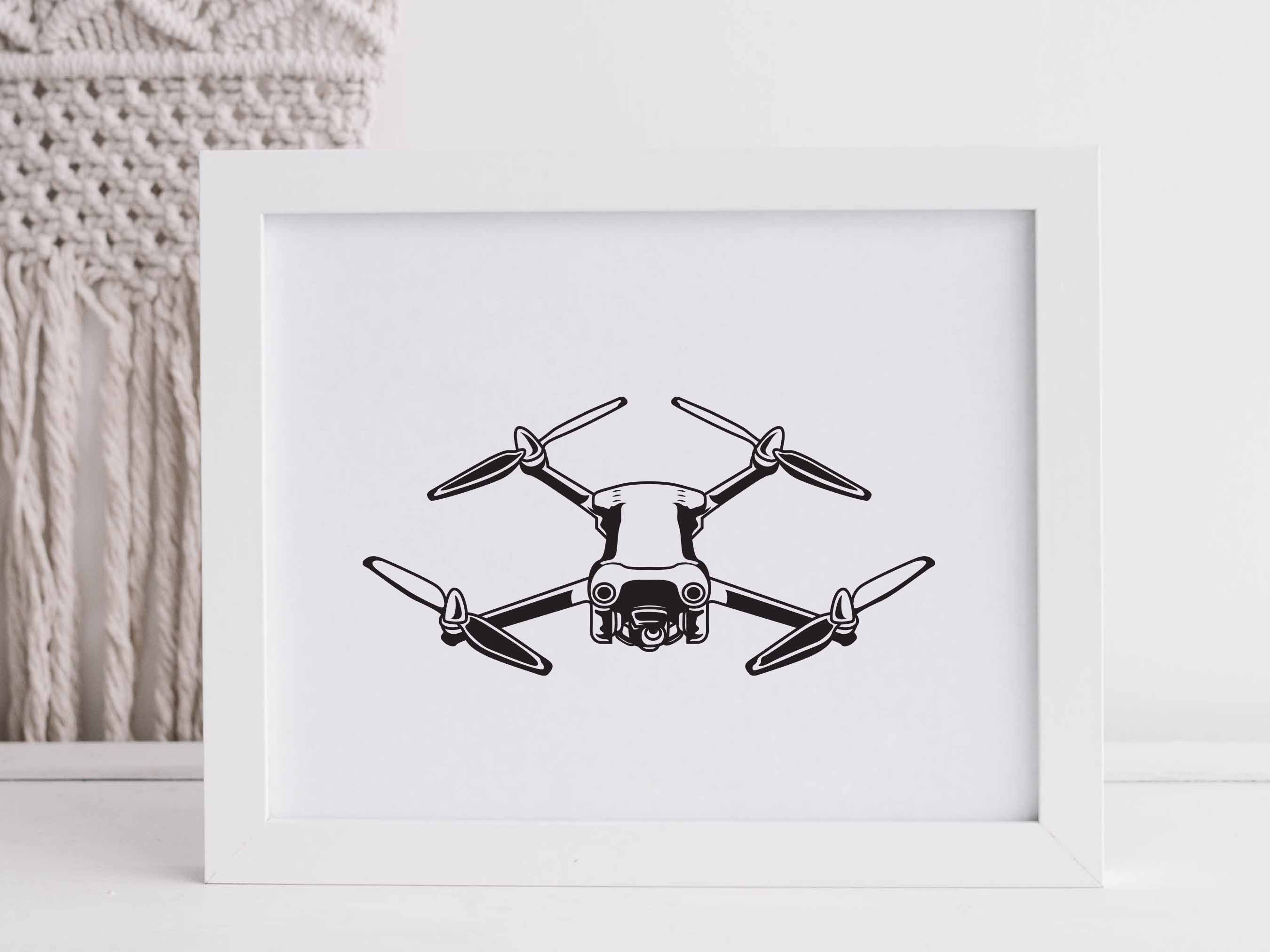 Drone, Drone Svg, Drones, Drones Svg, Clipart, Svg Files for Cricut ...