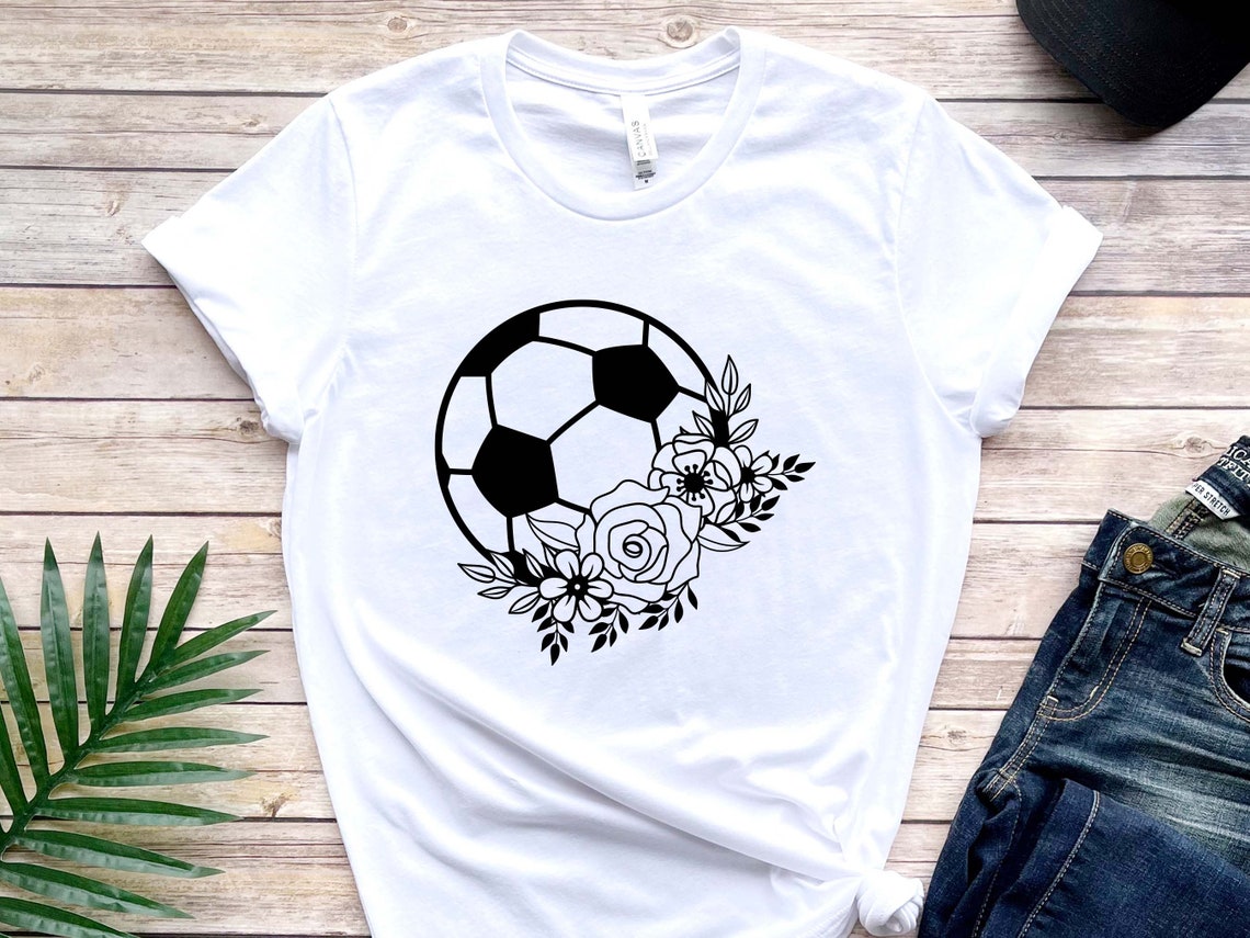 Floral Soccer Ball Svg Soccer Ball Svg Soccer Svg Soccer | Etsy