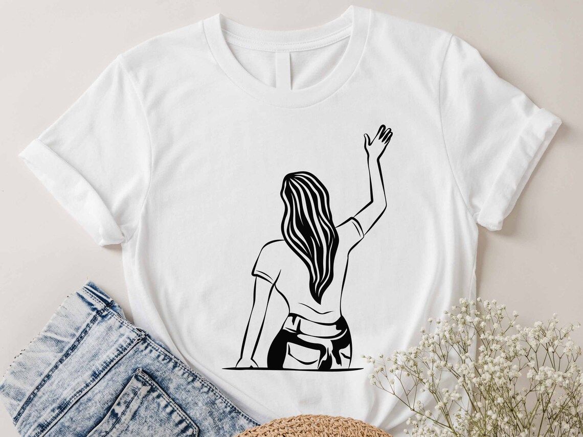 Mom Waving Goodbye Svg, Goodbye Svg, Mom Svg, Hand Sign Svg, Waving ...