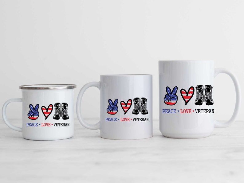 Peace Love Veteran Svg Us Veteran Svg Us Veteran Decal Us - Etsy