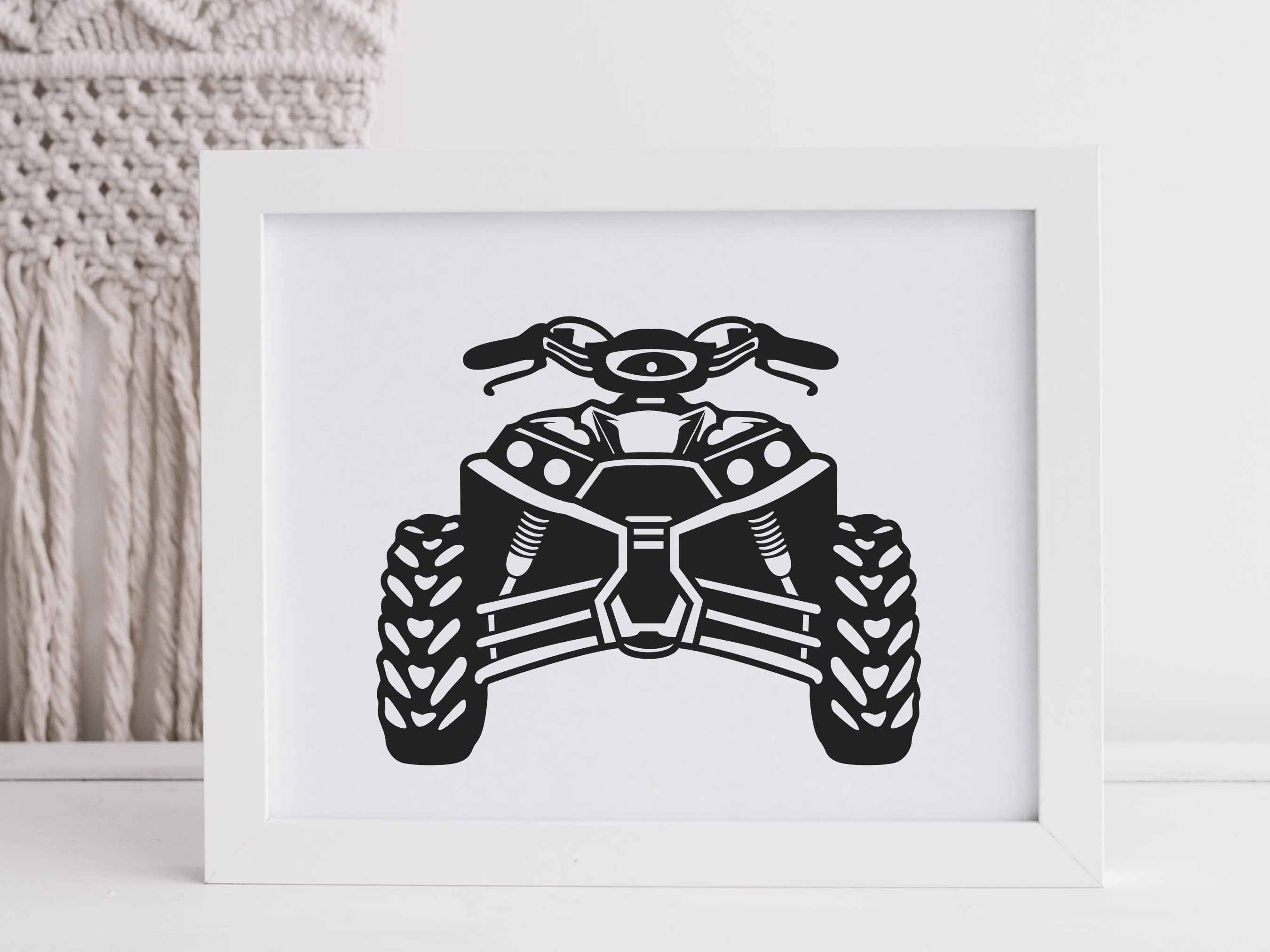 ATV Svg, 4 Wheelers SVG, Atv Rider Svg, Atv Png, Atv Clip Art, Quadbike ...