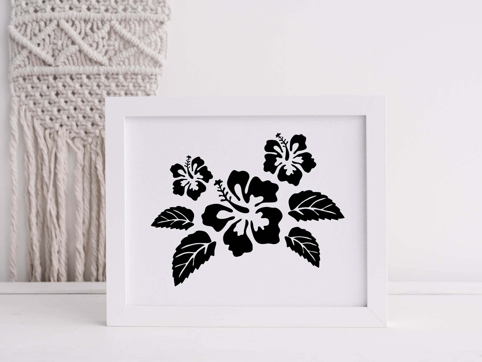 Tropical Floral Svg Tropical Flower Svg Hawaiian Flower Svg - Etsy