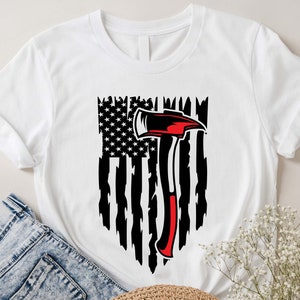 Us Firefighter Svg, Fire Fighter Flag Svg, Fireman Flag Svg ...