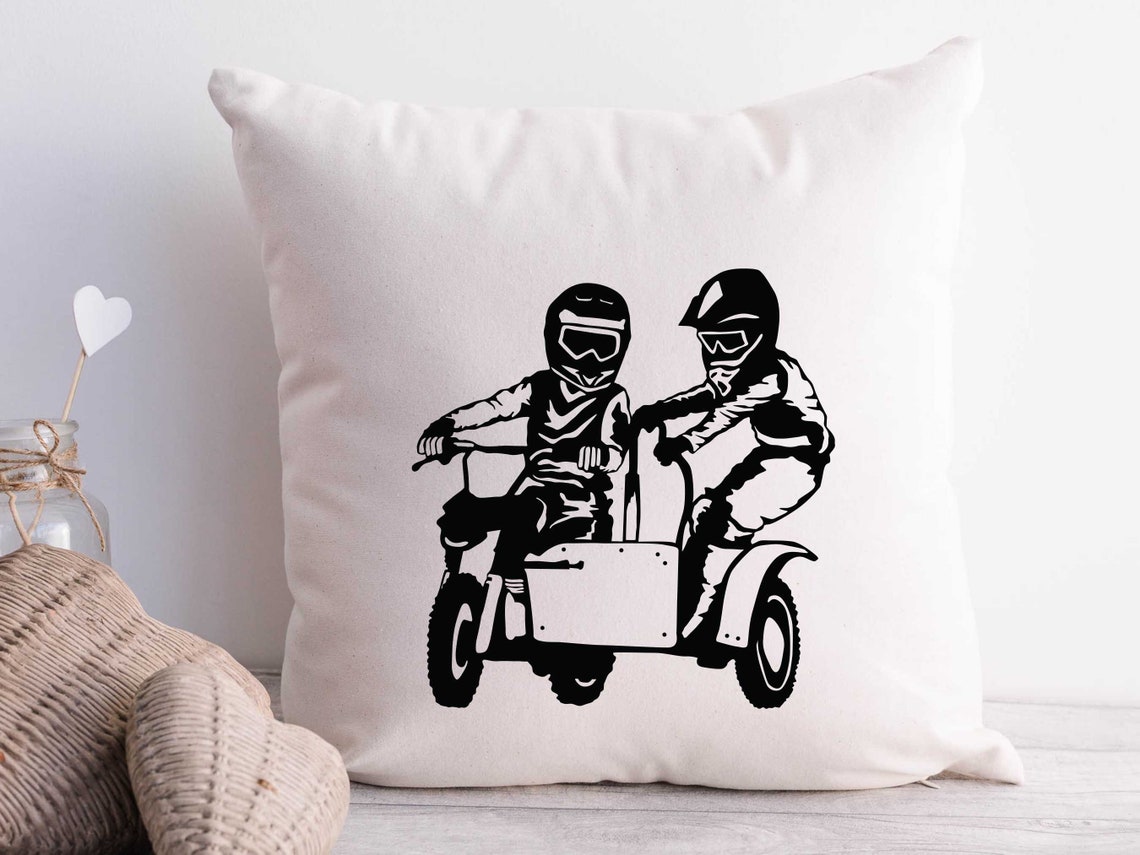 Sidecar Racing Svg, Sidecar Bike Svg, Motorcycle Sidecar Svg, Kids on ...