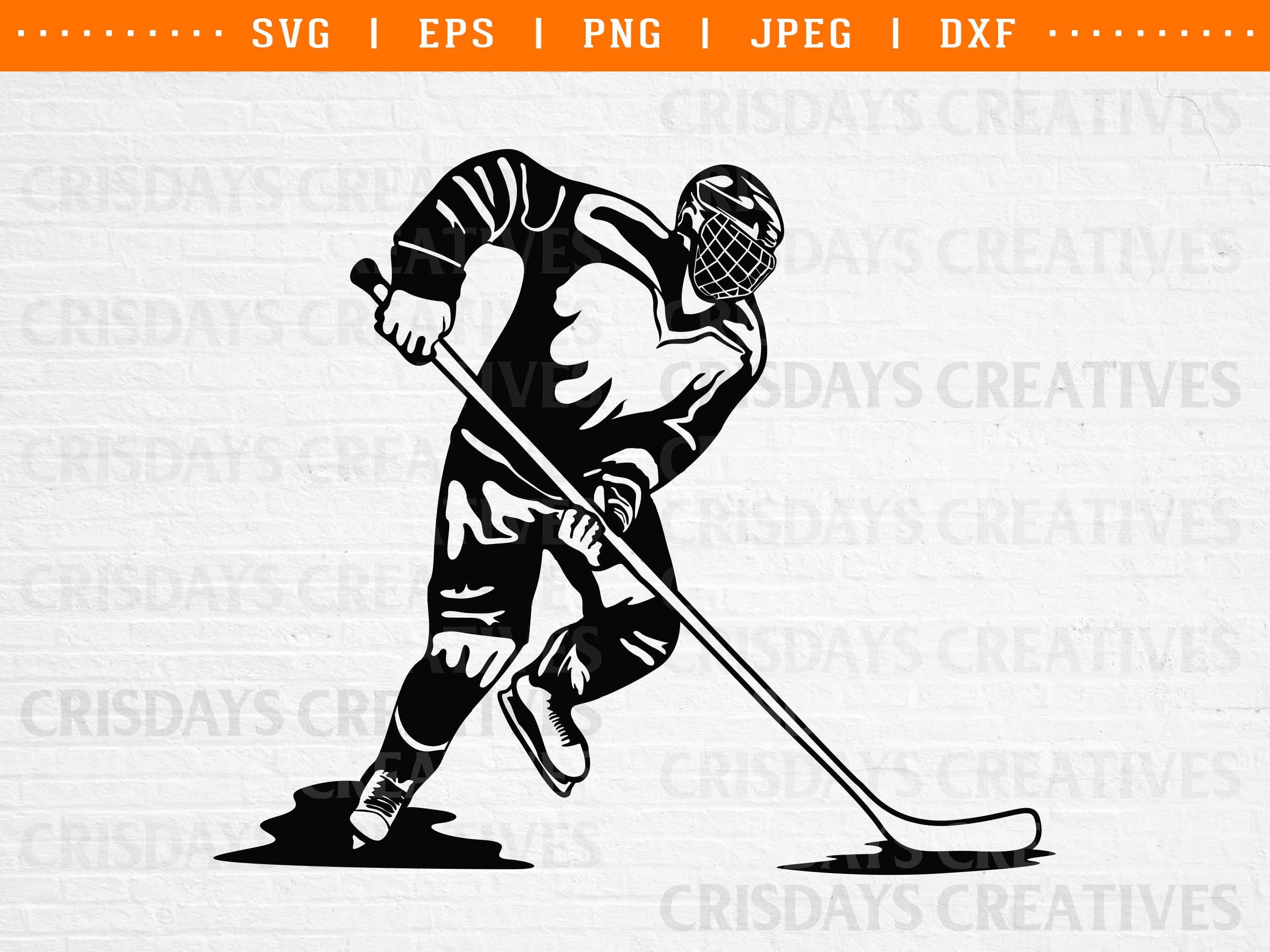 Hockey Hockey Svg Hockey Player Svg Hockey Player of the - Etsy Canada