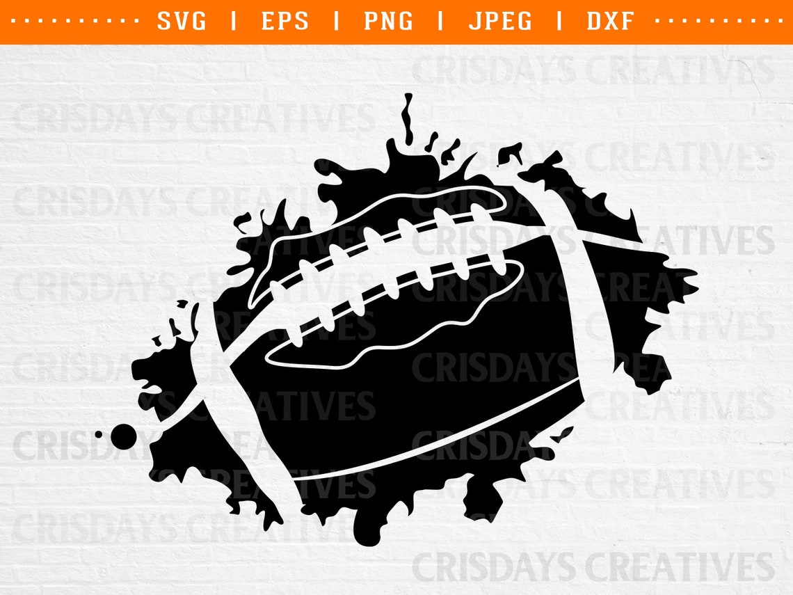 Football Splats Svg Football Splatter Svg Football Splatter - Etsy