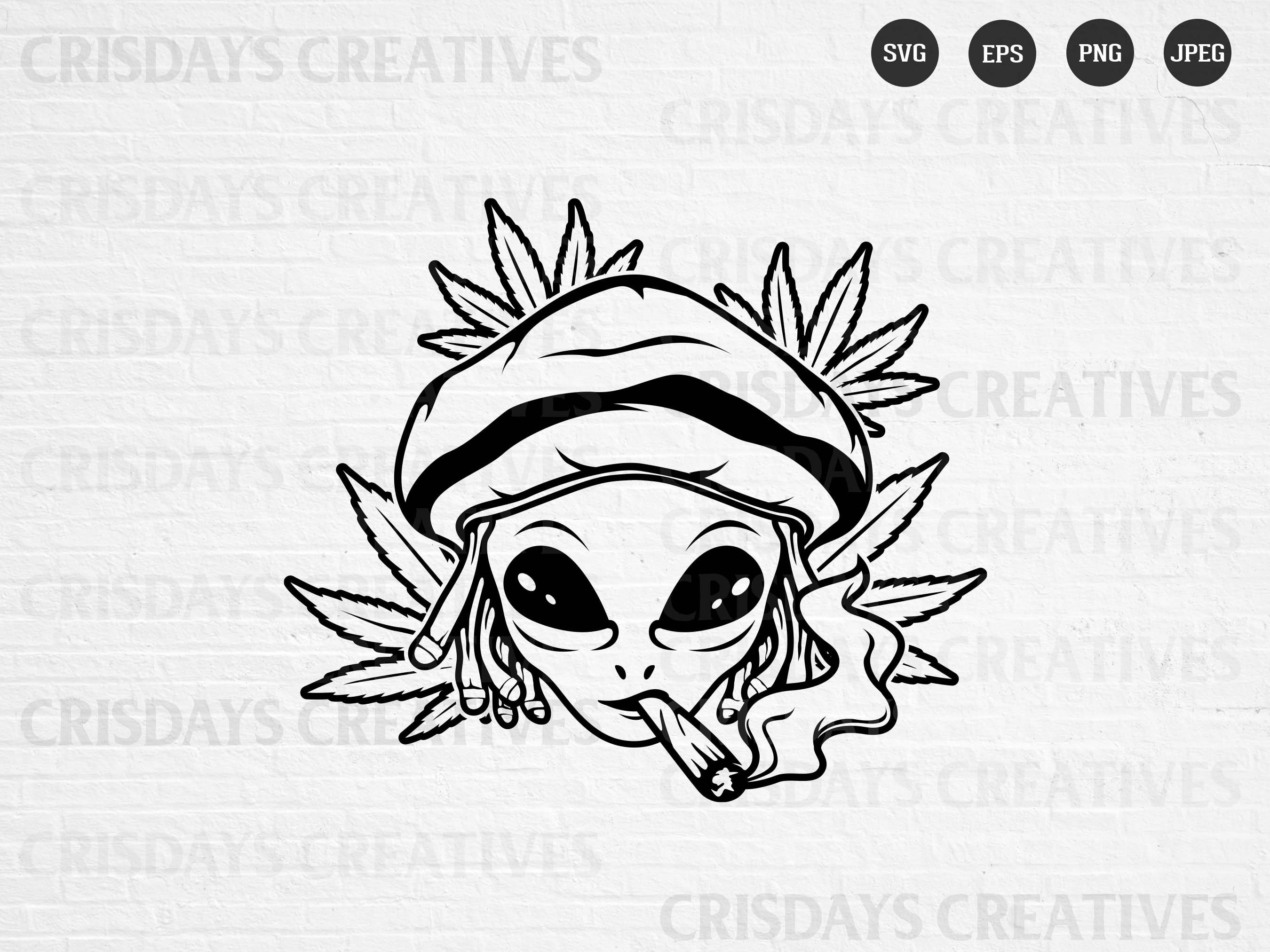Smoking Alien Svg Cannabis Svg Alien Svg Alien Smoking - Etsy Australia