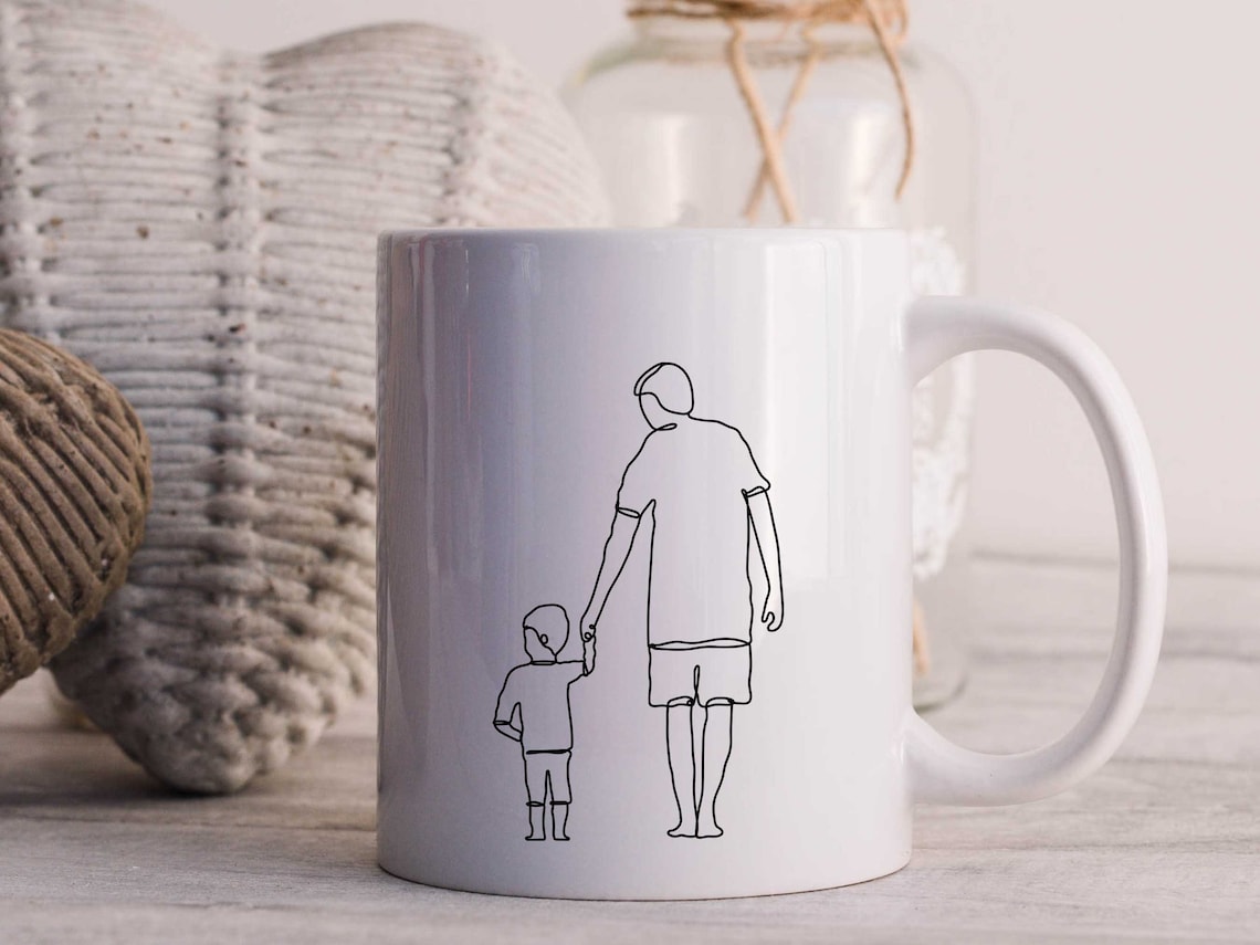 Father and Son SVG Dad and Son SVG Dad Holding Son Svg - Etsy