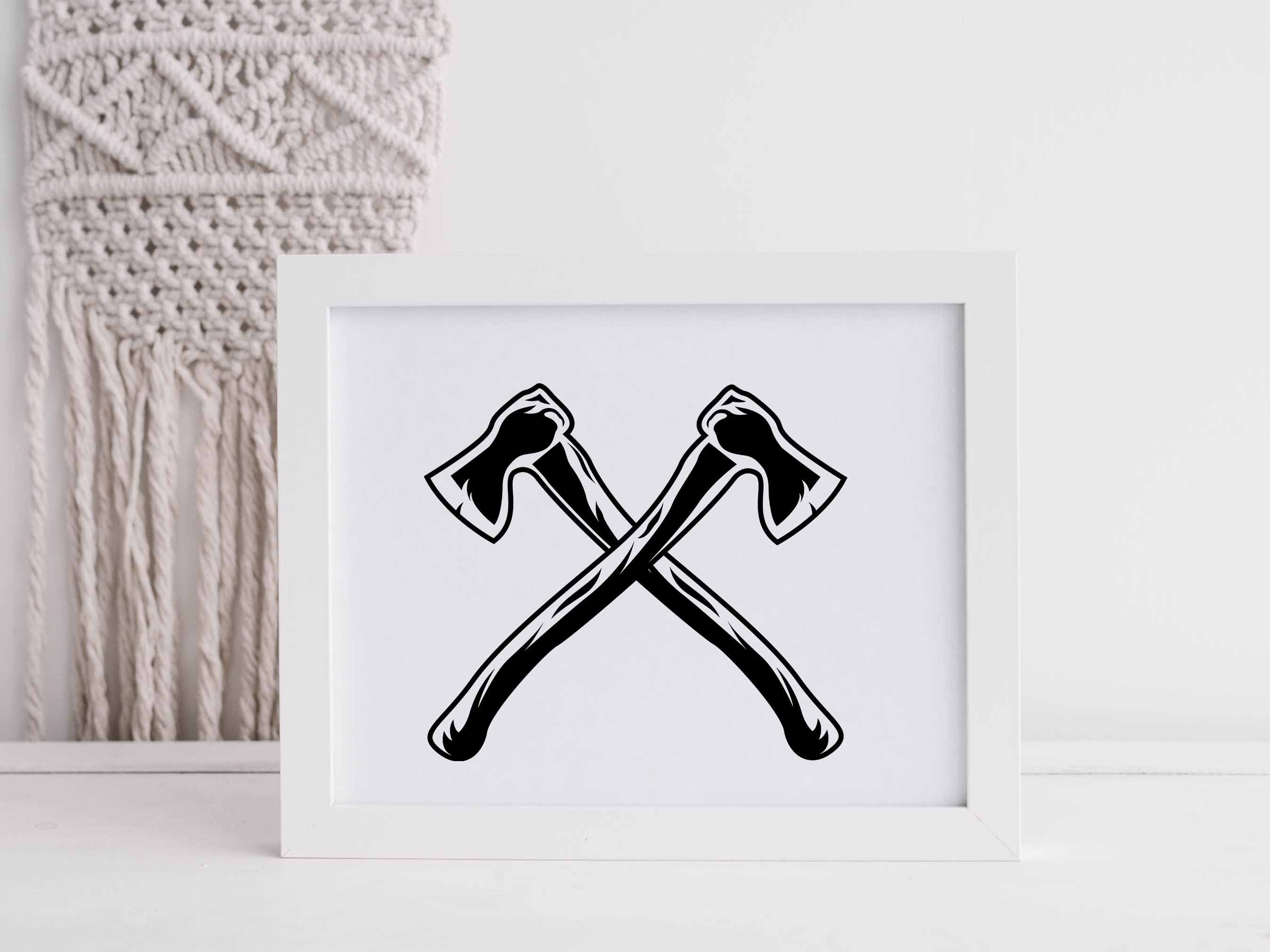 Crossed Axes Svg Axe Svg Cross Axe Svg Axe Clipart - Etsy Canada