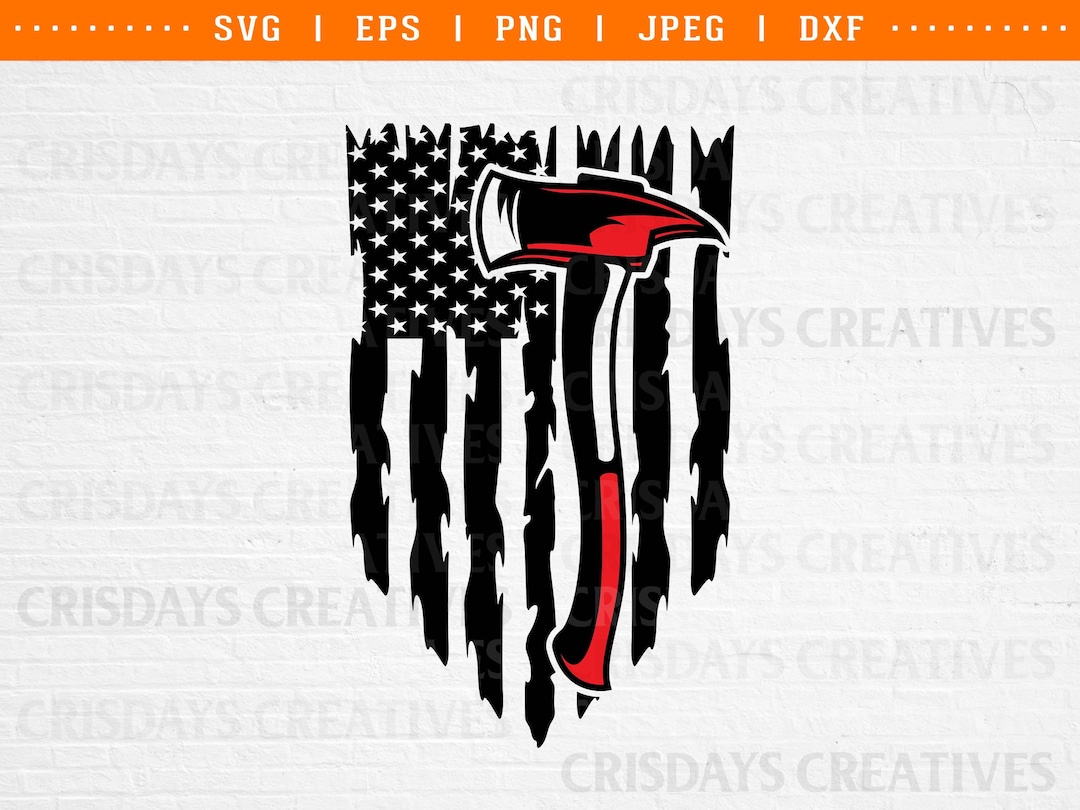 Us Firefighter Svg, Fire Fighter Flag Svg, Fireman Flag Svg ...