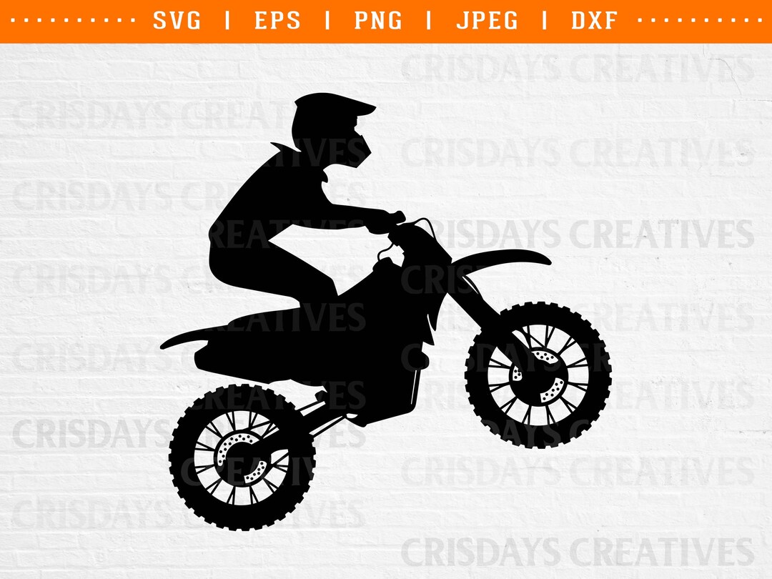 Motocross Rider Svg| Motocross SVG| Extreme Adventure Svg| Motocross ...