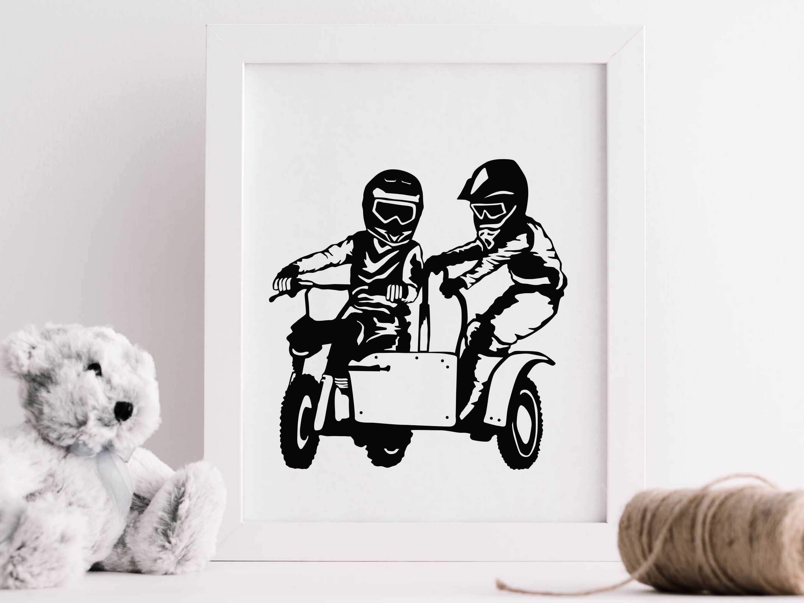 Sidecar Racing Svg Sidecar Bike Svg Motorcycle Sidecar Svg - Etsy Canada