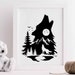 Howling Wolf Svg, Howling Wolf Ornament Svg, Howling Wolf Png, Howling ...