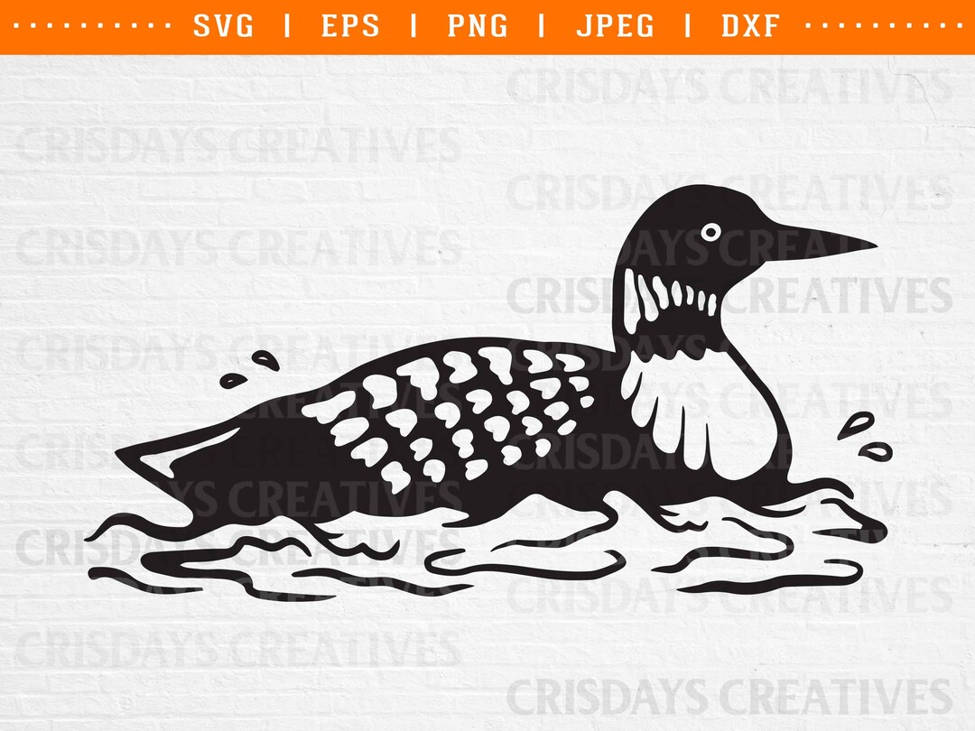Duck Svg, Swimming Duck in the Lake Svg, Swimming Duck Svg, Ducks ...
