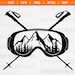 Snow Goggles Svg, Snow Goggles, Snow Goggles Stickers Design, Ski Svg ...