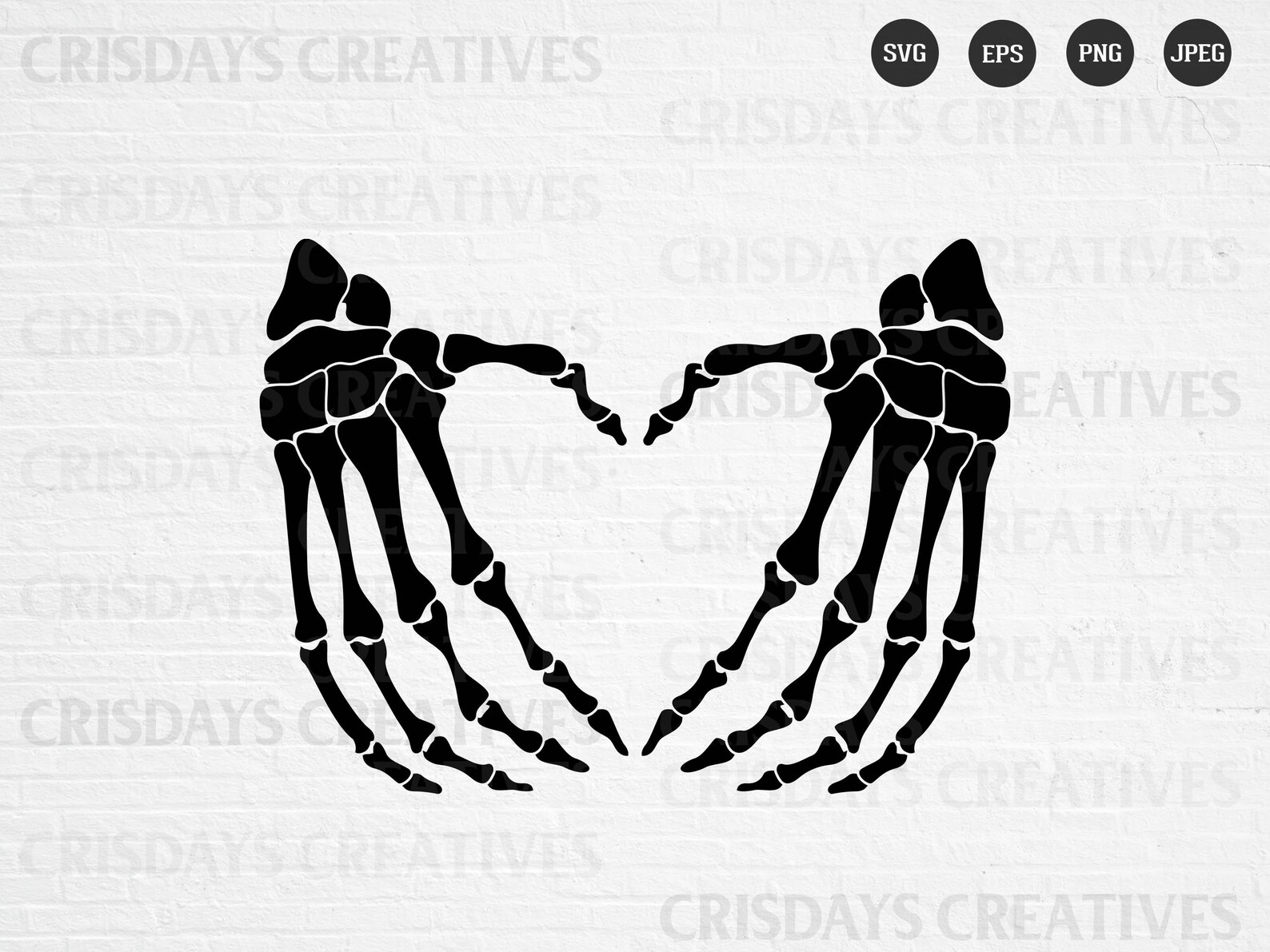 Love Skeleton Hand Svg Love Hand Sign SVG Skeleton Heart | Etsy