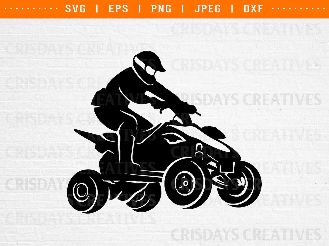 Atv Rider Svg, Atv 4x4 Svg, Atv Riders Svg, Atv Riding Shirt, Four ...
