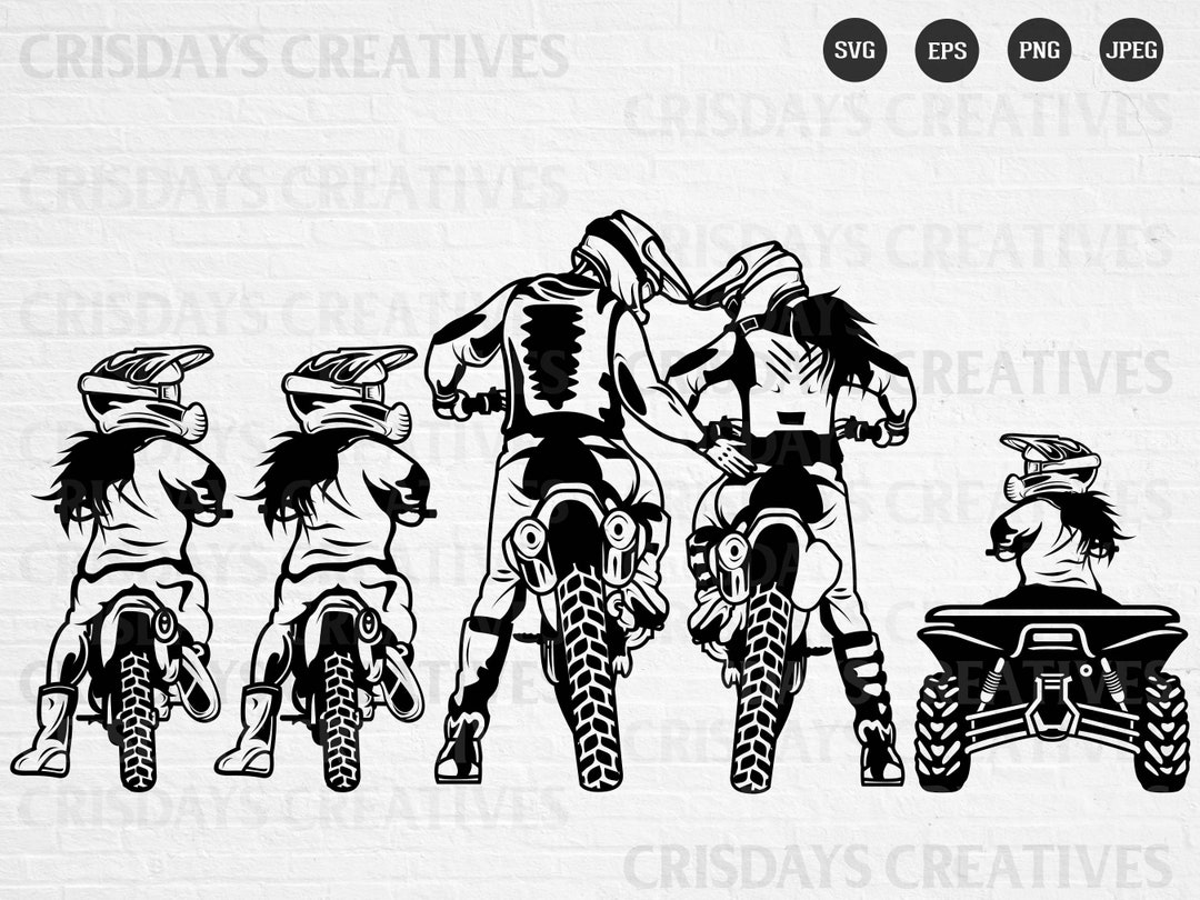 Family Life Svg, Family Motocross Svg, Atv Svg, Family Extreme Sports ...
