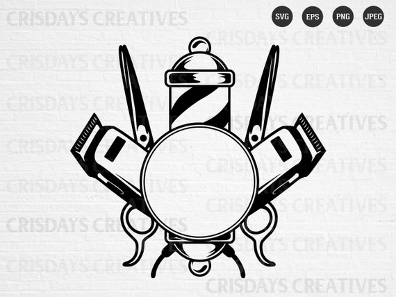 Barber Svg Hairstylist Svg Barbershop Svg Png Vector - Etsy