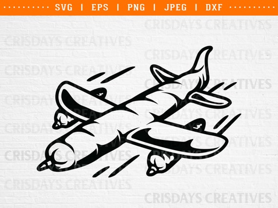 Weed Joint Airplane Svg Cannabis Svg Smoke Joint Svg - Etsy